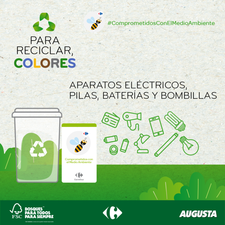 Para reciclar, COLORES - Centro Augusta