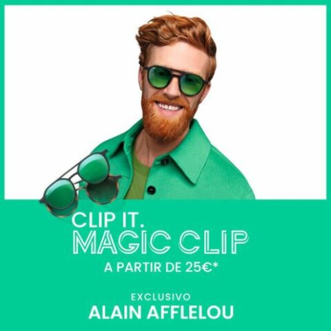Tus gafas a un clip con Alain Afflelou - Centro Augusta
